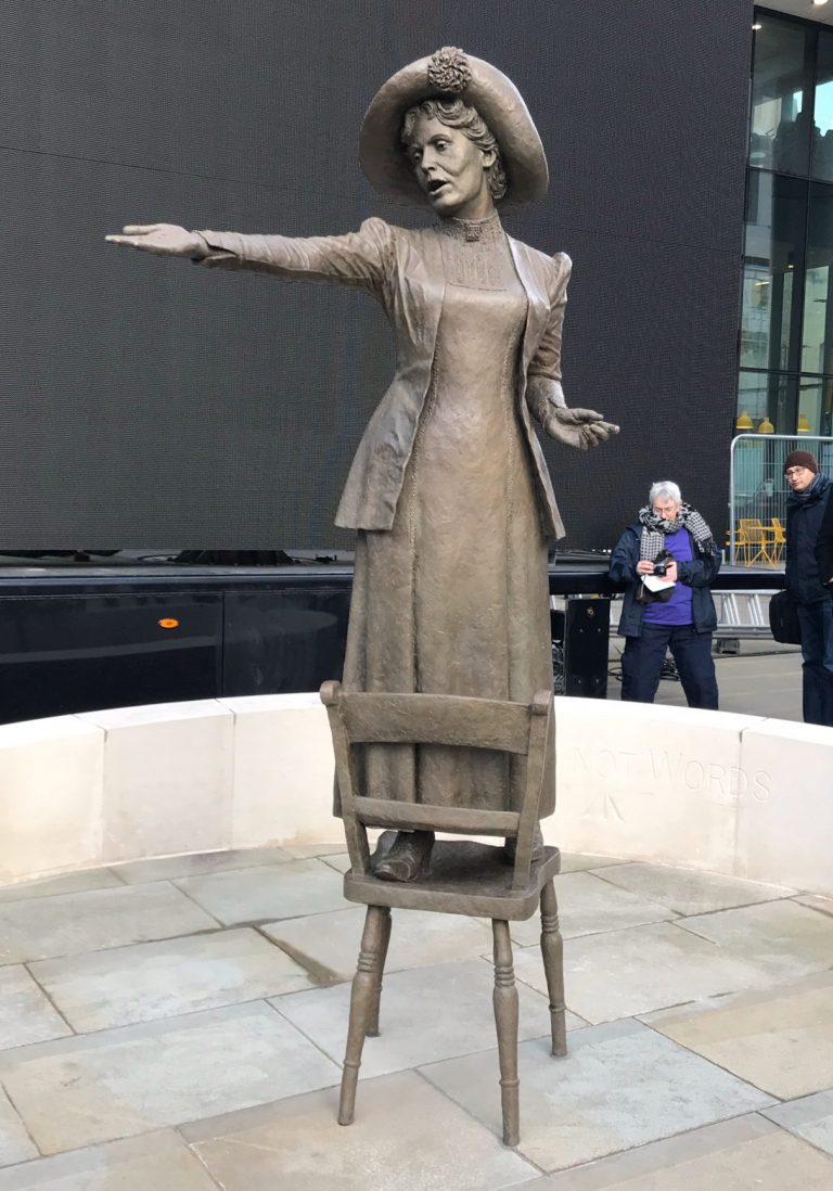 1. Emmeline Pankhurst statue “Rise up, women”, Manchester, bronze ...